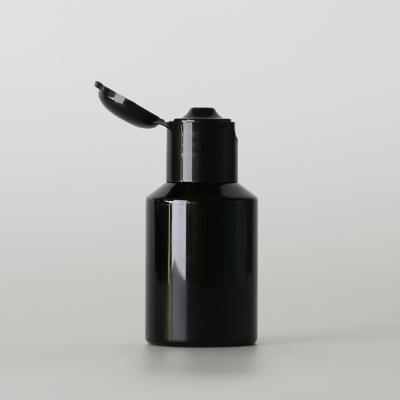 China Empty Liquid Plastic Lotion Bottles 30ml Black Color Essential Oil Bottle for sale