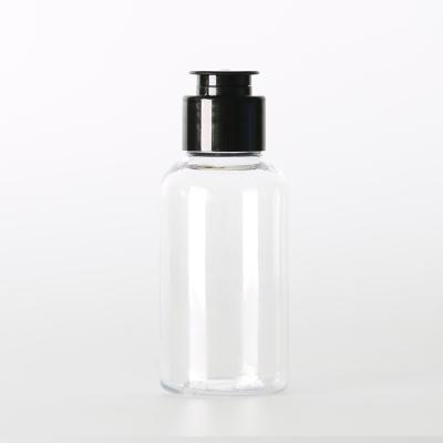 China Flip Top Cap Essential Oil Bottle 50ml Transparent Color For Skin Care Container for sale
