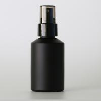 China Petg Cosmetic Spray Bottle 120ml Black Color Frosted Surfacefor Liquid for sale