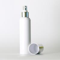 China Continuous Mist Cosmetic Spray Bottle Pet Plastic 120ml In White Color for sale