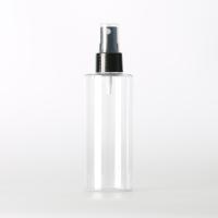 China Water Mist Cosmetic Spray Bottle Flat Shoulder Clear Pet 100ml For Personal Care for sale