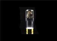 China Shiny Gold Airless Cosmetic Pump Bottle / 20ml 30ml Cosmetic Travel Bottles for sale