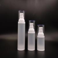 China 20ml 50ml Skin Care Cosmetic Cream Packaging / AS Clear Airless Pump Bottles for sale