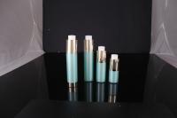 China Black Blue 15 80ml Cosmetic Cream Bottle With Pump OEM UV Coating Acrylic for sale