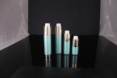 China Black Blue 15 80ml Cosmetic Cream Bottle With Pump OEM UV Coating Acrylic for sale