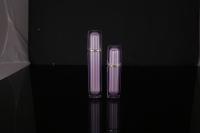 China ECO Friendly Plastic Lotion Bottles Set Packing Jars Custom Color UV Coating for sale