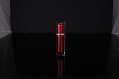 China PET Pump Plastic Lotion Bottles 15 / 30ml With Golden Cap Spray Painting for sale