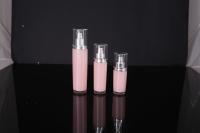 China 100ml Cosmetic Plastic Lotion Pump Bottle , Spray Painting Small Empty Jars for sale