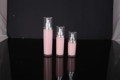 China 100ml Cosmetic Plastic Lotion Pump Bottle , Spray Painting Small Empty Jars for sale