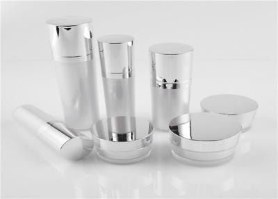 China 30ml 50ml Pump Airless Cosmetic Bottles Vacuum LFGB For Skin Care Cream for sale