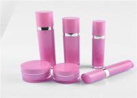 China Pearl White Empty Makeup Containers ABS Lotion Moisturizer Acrylic Jar With Lid for sale