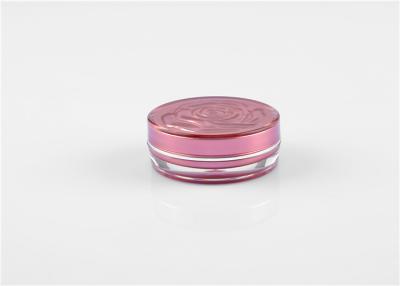 China 50ml 100ml Cosmetic Cream Containers , Empty Small Facial Acrylic Cream Jar for sale