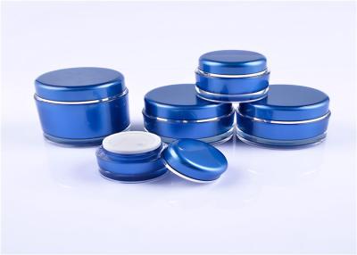 China Skin Care Square Black Cosmetic Jars Cream Packaging 15ml 30ml Plastic Acrylic for sale