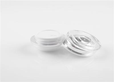 China ABS 50ml Cosmetic Bottle Packaging , TUV Female Male Mask Face Cream Jars for sale