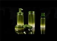 China New Design Cosmetic Bottle Acrylic Oval Plastic Lotion Bottles Decorative Classic Luxury Fancy Empty Lotion Pump Bottle for sale