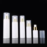 China Portable Gold Pump Shell White Plastic 5/10/15ml Airless Bottle for sale
