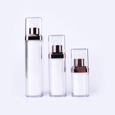 China 15ml 30ml 50ml Makeup Pump Bottle PMMA / PP Material for sale