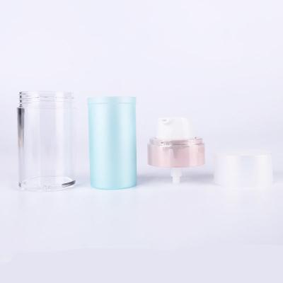 China 30ml 50ml Airless Pump Bottle Frosted Inner for sale