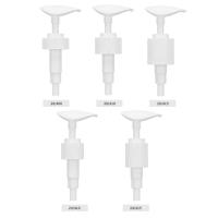 China Various sizes White Hand Washing  Plastic Screw Lotion Pump for sale