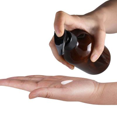 China PET Plastic Cosmetic Tubes 300ML / 500ML With Pump for sale