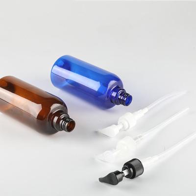 China Spiral Plastic Cosmetic Tubes Round Long Neck 500ML for sale