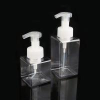 China 250ml 450ml Transparent Airless Cosmetic Bottles for sale