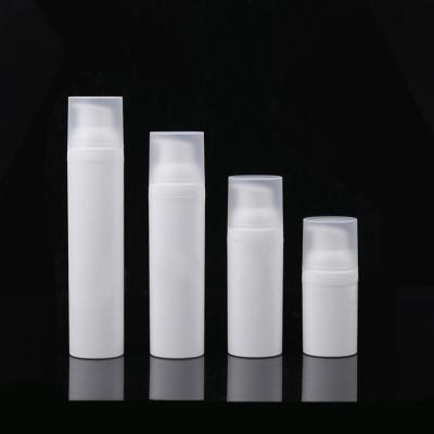 China PP Frosted Cap Lotion 30ml Airless Cosmetic Bottles for sale