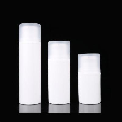 China White Lotion 15ML 30ML 50ML Airless Cosmetic Bottles for sale