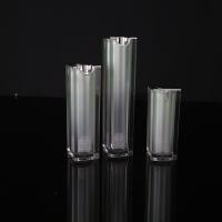 China Grey 15ml 30ml 50ml Lotion Airless Pump Container for sale