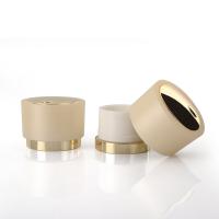 China Cosmetic Acrylic Collar 30g 50g Capacity Face Cream Jars for sale