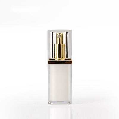 China 15ml AS Plastic Lotion Vacuum Airless Pump Bottle for sale
