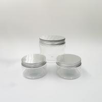 China 50g 100g PP Aluminum Screw Lid Empty Cosmetic Cream Jars for sale