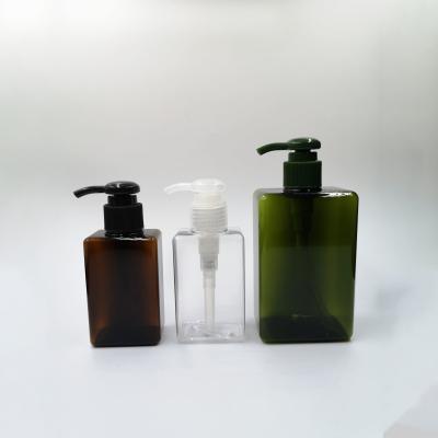 China Body Lotion Empty 100ml 150ml 200ml PET Pump Bottle for sale