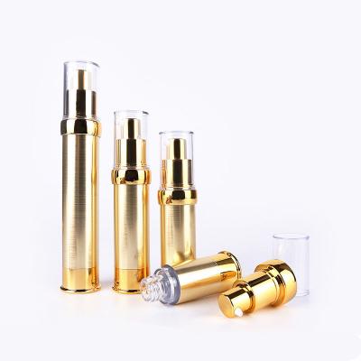 China Plastic Clear Cap Lotion Airless Cosmetic Bottles for sale