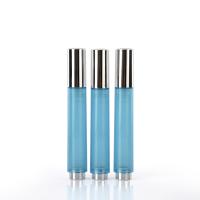 China Eye Cream Acrylic 10ml 15ml Blue Cosmetic Jars for sale