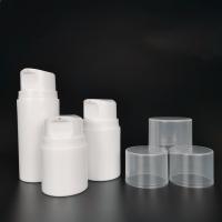 China Personal Care White Plastic Lotion Airless Pump Bottle for sale