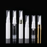 China 5ML 10ML white  plastic PP round essence eye cream airless pump bottle for sale