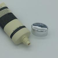 China Personal Care 400g 60MM Capped Oval Plastic Cosmetic Tubes for sale