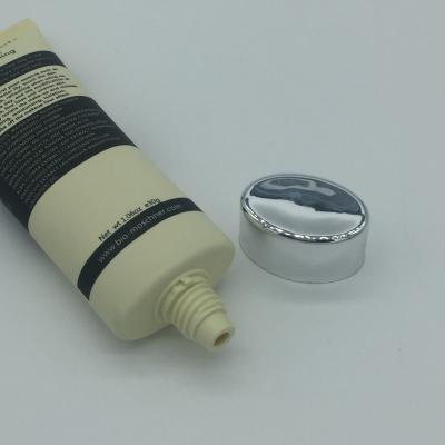 China Personal Care 400g 60MM Capped Oval Plastic Cosmetic Tubes for sale