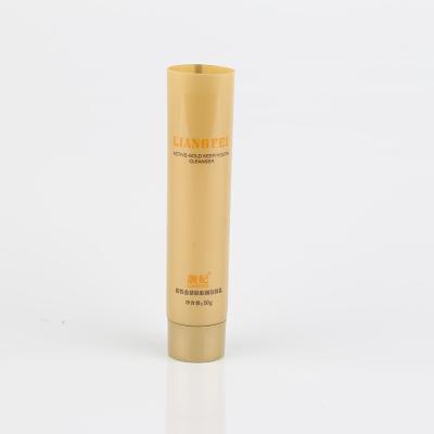 China Smooth 2oz Preseal Stock Custom Plastic Cosmetic Tubes for sale