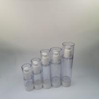 China Fancy 15ml 30ml 50ml 80ml 100ml transparent plastic factory lotion airless pump bottle cosmetic packaging for sale