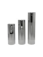 China 15ml 30ml 50ml 80ml 100ml white plastic frostng slide nozzle manufacturer lotion airless pump bottle cosmetic for sale