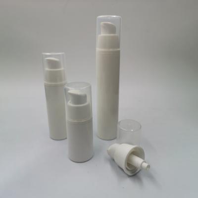 China pp twist up aluminum serum gold10ml 15ml 30ml 50ml 60ml 100ml 150ml round sprayer airless pump bottle cosmetic packaging for sale