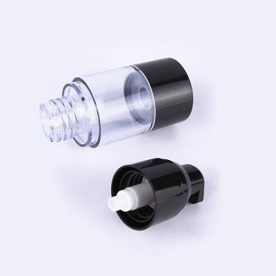 China ABS PP 30ml 50ml Refillable Airtight Cosmetic Airless Pump Bottles for sale