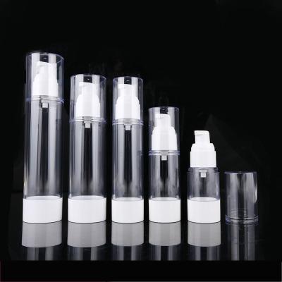 China Toner 100ml 4oz Recyclable Skin Care Makeup Airless Serum Pump Bottles for sale