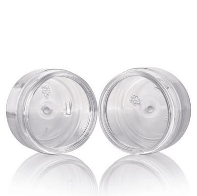 China UV Coated 3.51oz 30g Personal Acrylic Empty Face Beauty Cream Jars for sale
