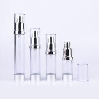 China SGS 0.3ml Output PP White Airless Lotion Skin Care Pump Bottle for sale