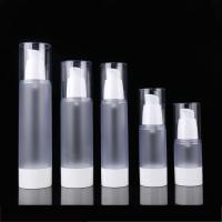 China Frosted ABS 0.25ml/T 100g Pretty Clear Personalized Lotion Bottles for sale