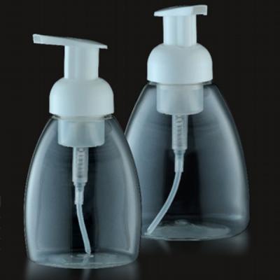China Empty 300ml PET Plastic Liquid Hand Soap Pump Bottle Low MOQ for sale