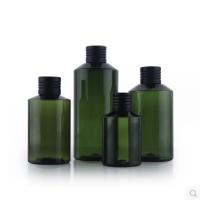 China Plastic PET Cosmetic Sprayer Airless Pump Bottle 15ml 30ml 50ml Amber Brown for sale